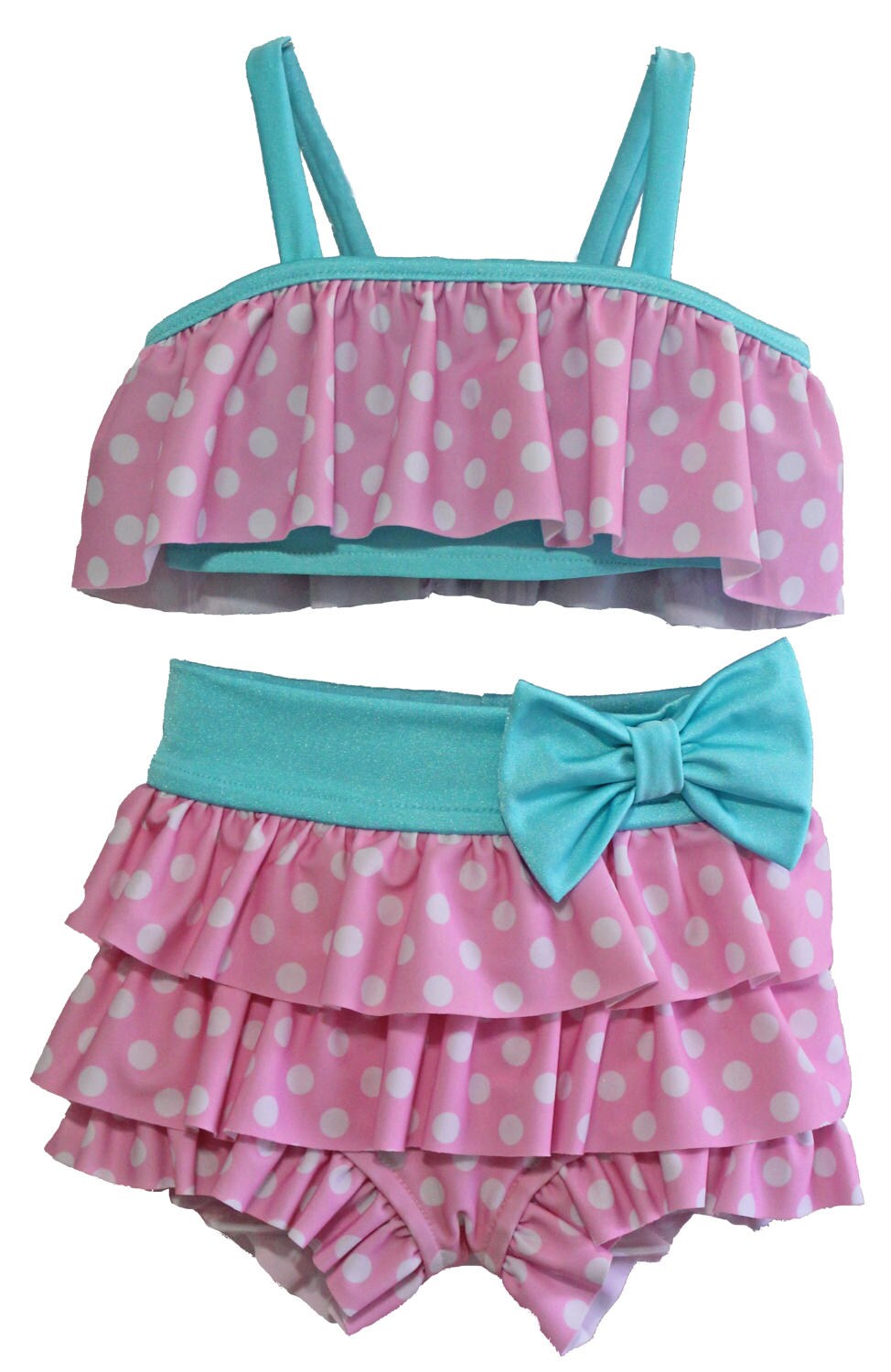 Sale Flapper Bikini In Cotton Candy Size 12 18 Months 8 Etsy