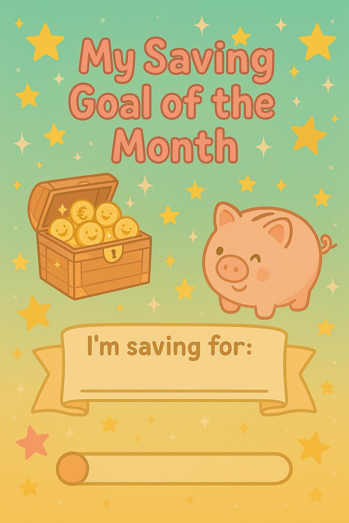 My First Money Book – A Printable Finance Planner for Kids (ages 4–9 ...