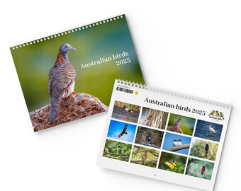 2025 Australian Birds Calendar - Etsy