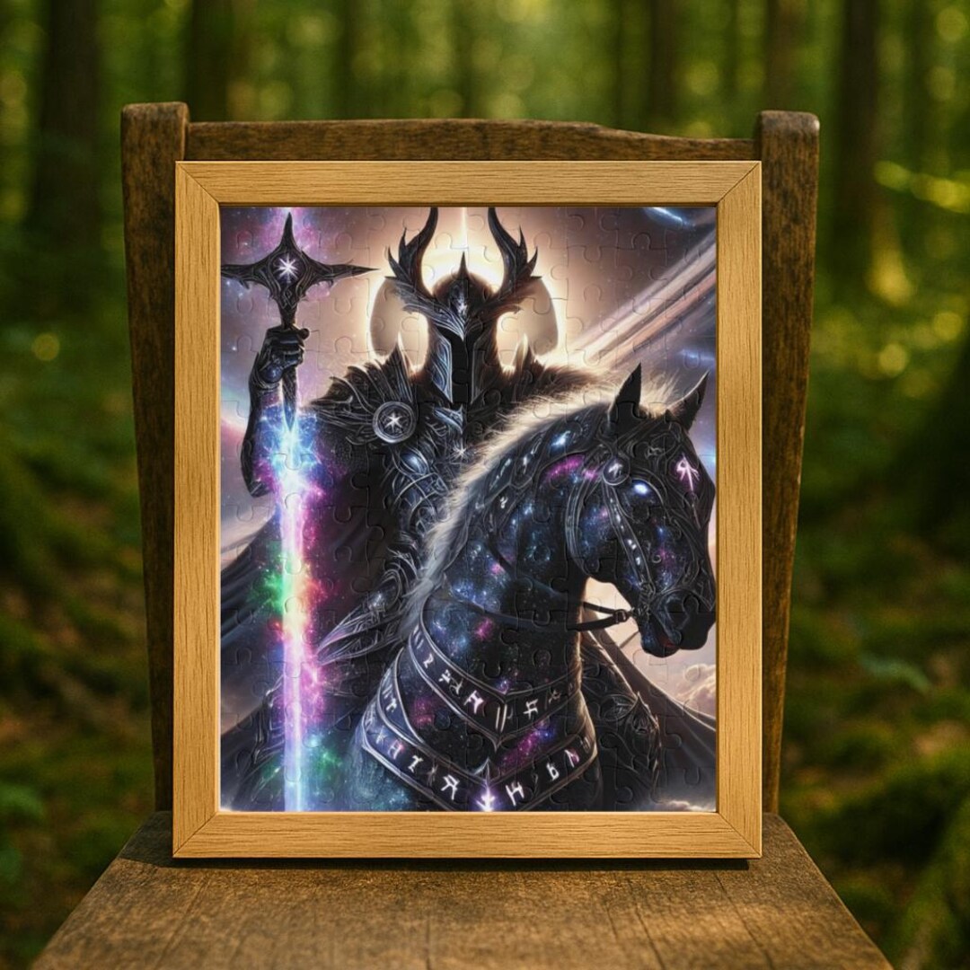 All-father Odin Puzzle – Raven-emblem Pauldrons & Cosmic Dust Cloak ...