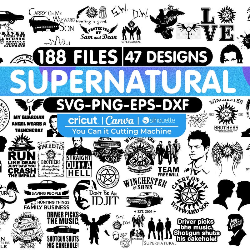 Supernatural - Etsy