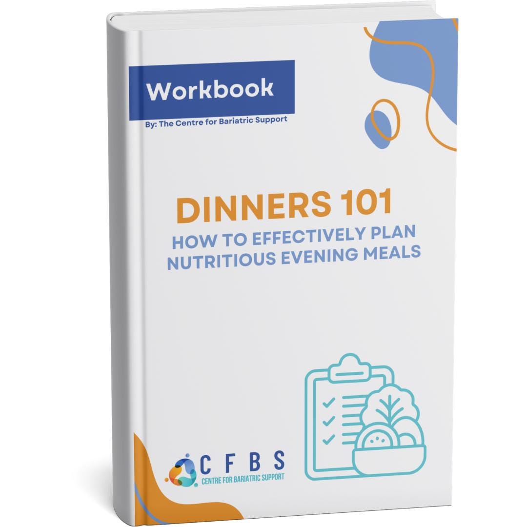 Dinner 101 Workbook | High-protein Bariatric & GLP-1 Friendly Meal ...
