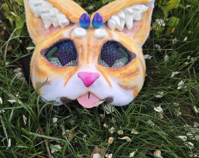 Cute Alien Cat Mask, Comfortable for Adults and Children - Etsy