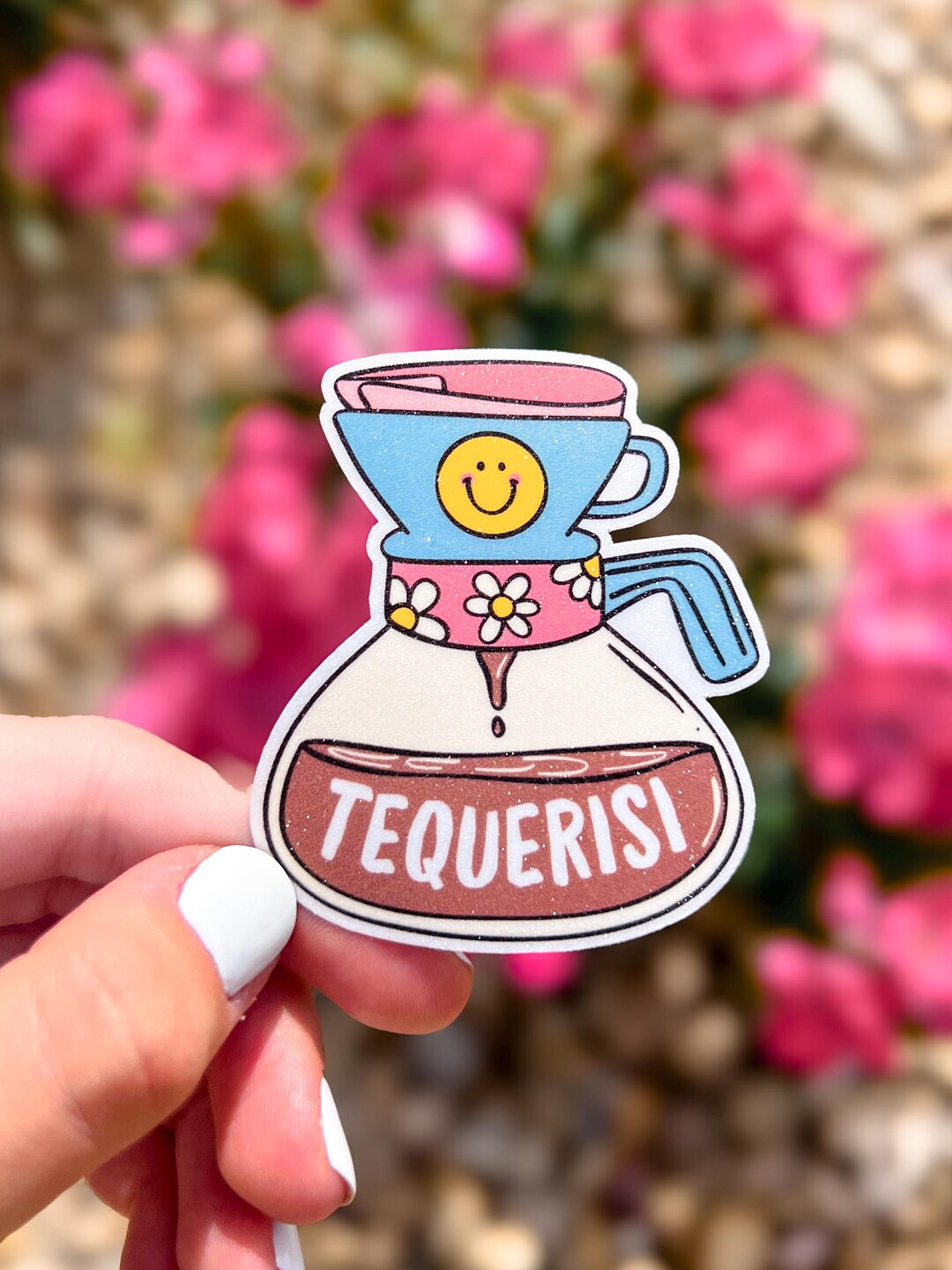 Funny Tequerisi Sticker: Mexican Coffee Decal - Latina Gift - Etsy