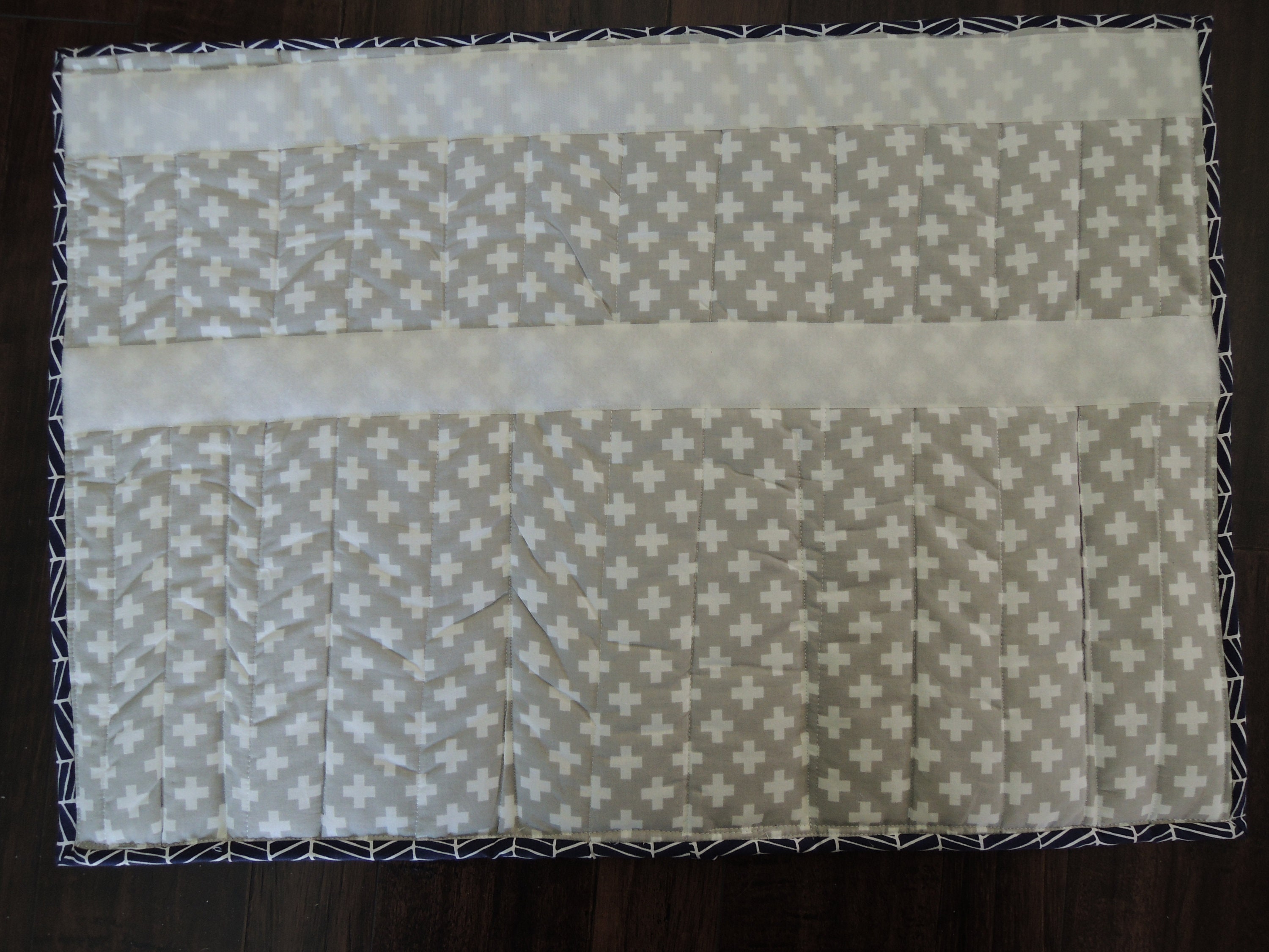 Bedside Caddy 2 Pocket Organizer Super Simple Pattern - Etsy.de