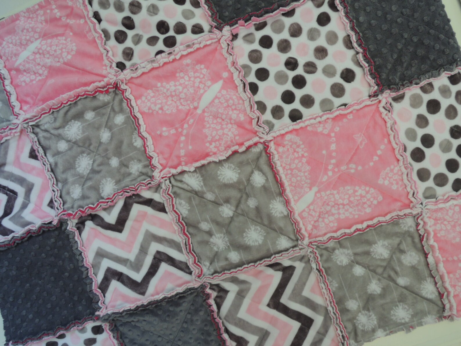 Super Simple, Rag Quilt Pattern Tutorial, With Photos, Pdf - Etsy