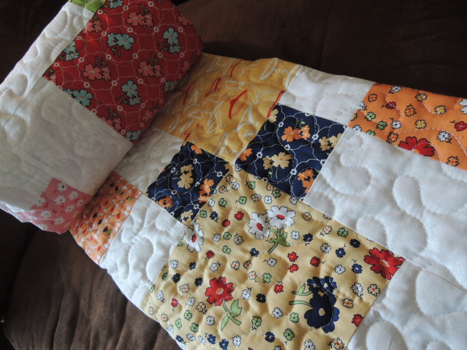 Vintage Happy Quilt Pattern Tutorial Pdf. With Photos Easy to | Etsy