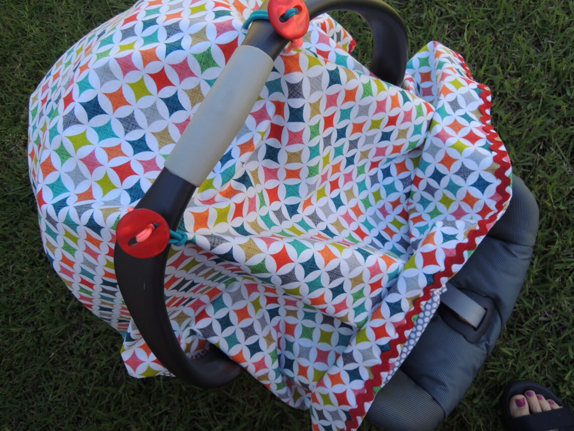 PATTERN Super Simple Baby Seat Canopy Sewing Tutorial W | Etsy
