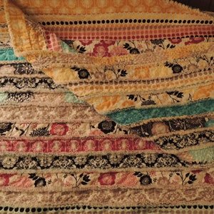 Jelly Roll Rag Quilt 2 Pattern Tutorial, Easy to Make, Pdf - Etsy