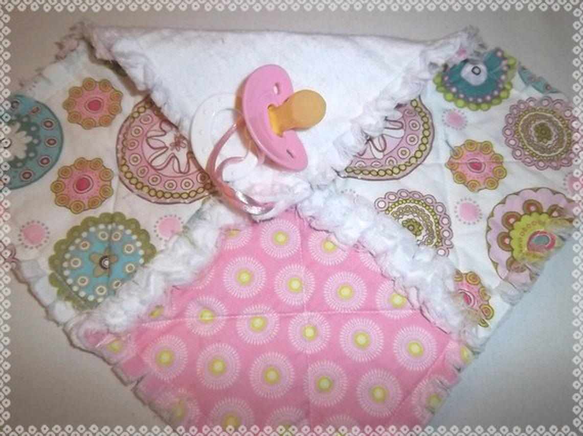 Binky Pacifier Holder Lovey Pattern Tutorial W Photos - Etsy