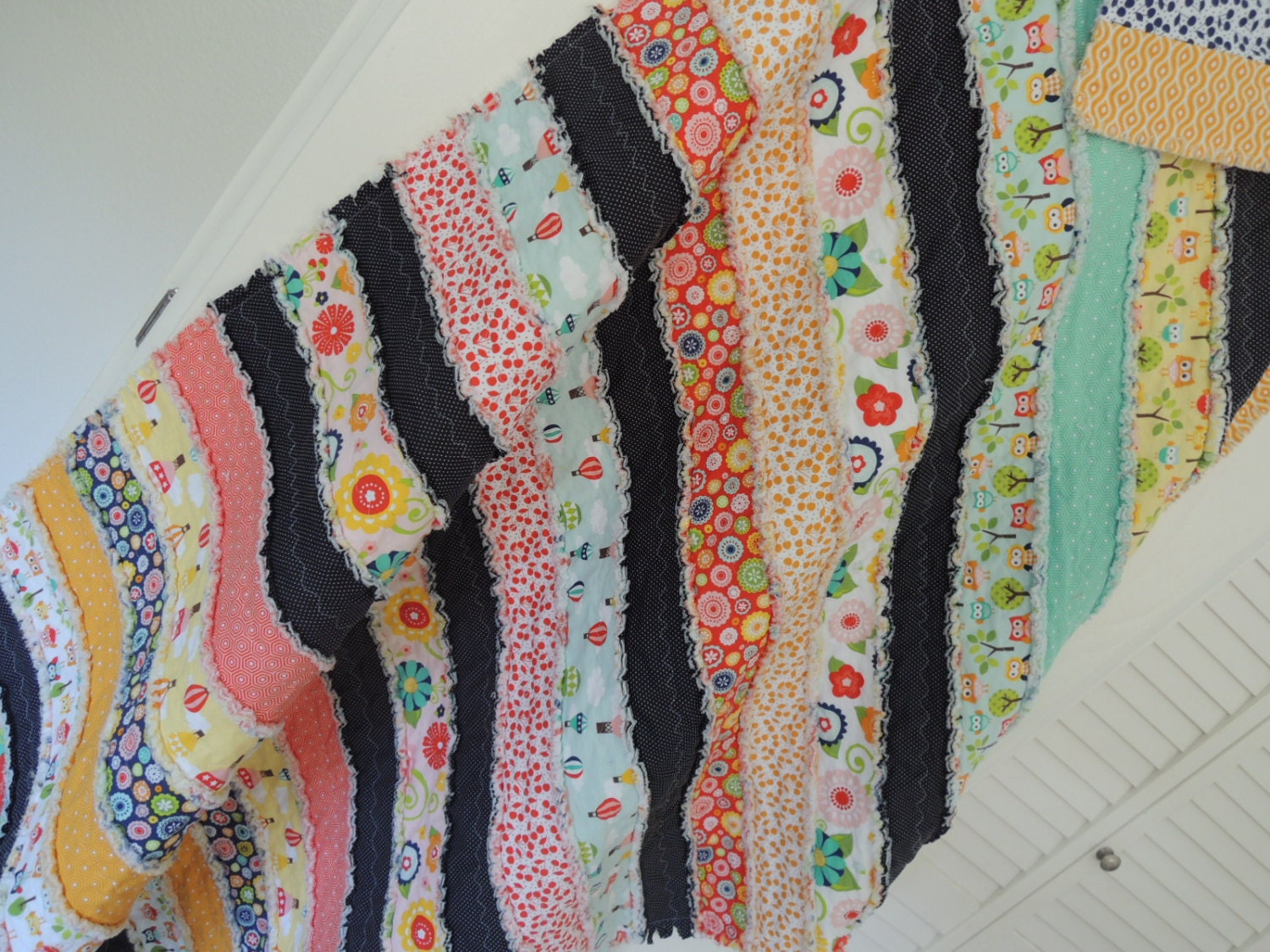 Lazy Days Jelly Roll, Rag Quilt Pattern Tutorial, Easy to Make - Etsy