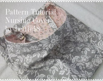 Nursing Cover Sewing Pattern PDF Pattern Easy Nursing Coverup Pattern ...