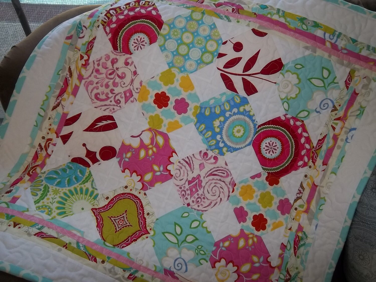 Snow Ball Baby Quilt Pattern Tutorial Pdf W Photos - Etsy