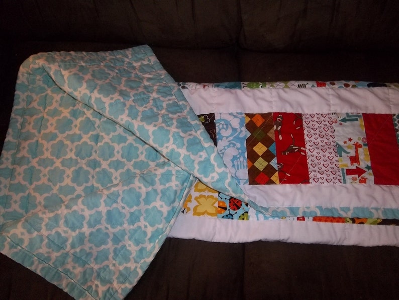 Scrappy Stacked Block Simple Quilt Pattern Tutorial W Photos - Etsy