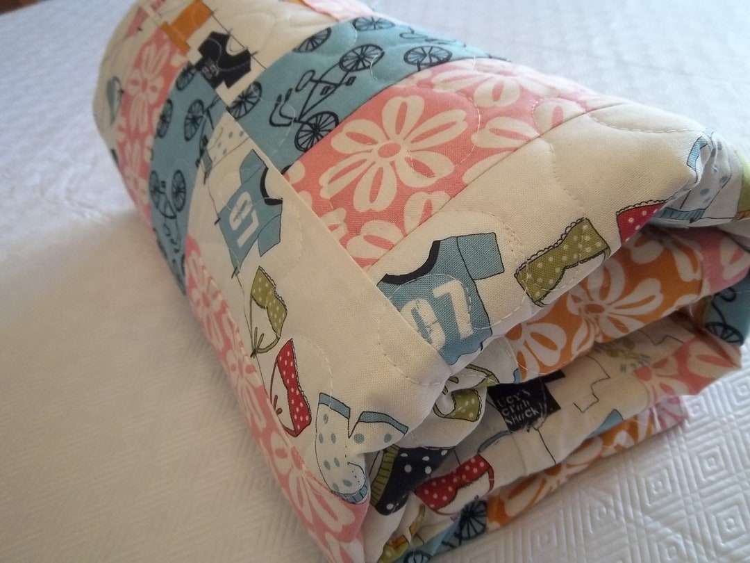 Pinwheel Squares Baby Quilt, Pattern Tutorial Pdf. With Photos - Etsy