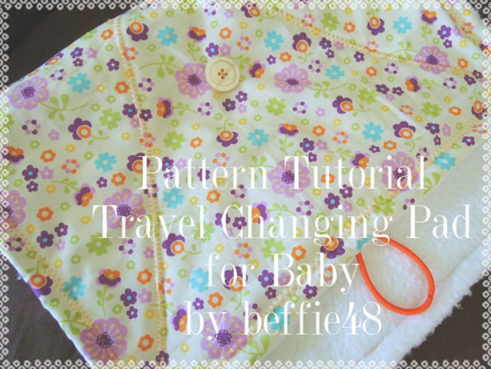 PATTERN, Super Simple Baby Diaper Changing Pad Sewing Tutorial, Pdf - Etsy
