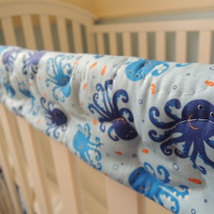 PATTERN, Super Simple Crib Rail Cover, Hook and Loop Fastened Style ...