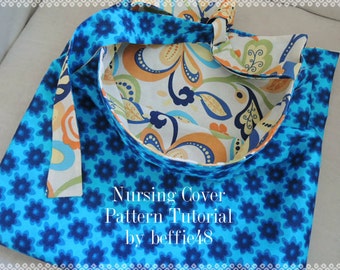 Reversible Nursing Cover PATTERN Tutorial Easy to Make Pdf. | Etsy