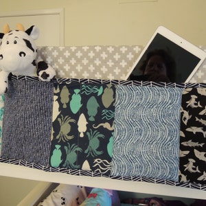 Bedside Caddy 2, Pocket Organizer Super Simple Pattern Tutorial, Pdf ...
