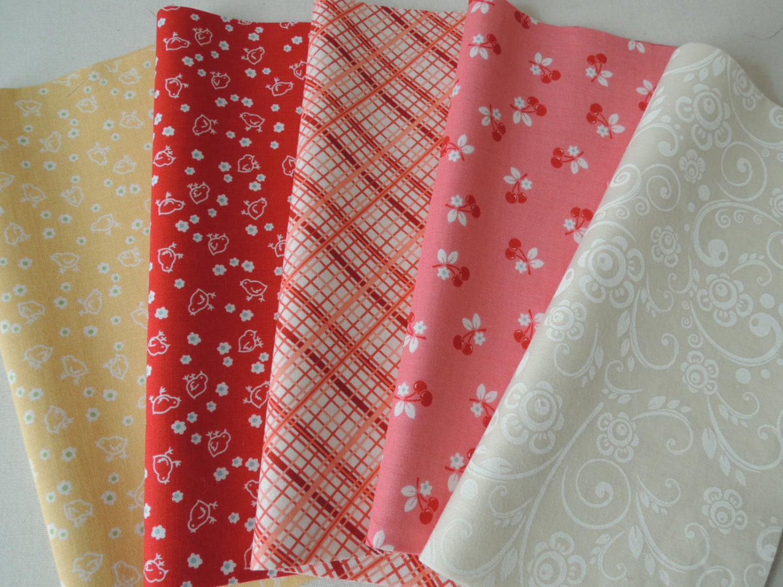 Calico Garden Kit 2 Rag Quilt Kit Easy to Make - Etsy