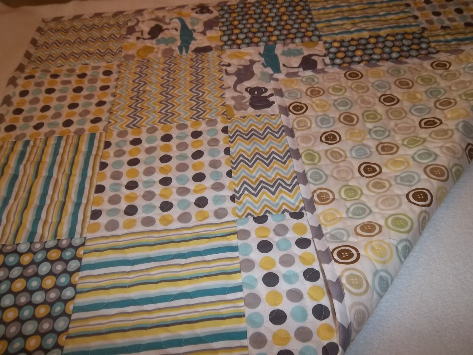 Super Simple Block Quilt Pattern Pattern Tutorial With Photos | Etsy