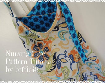 Reversible Nursing Cover PATTERN Tutorial Easy to Make Pdf. | Etsy