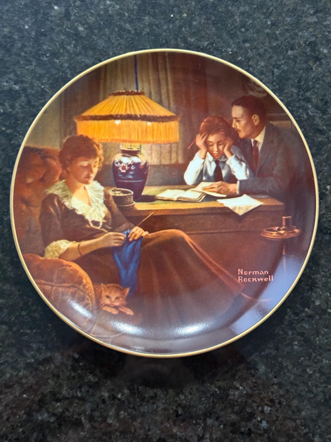 Norman Rockwell Light Campaign Series Collectable Plate# 797 D - Etsy