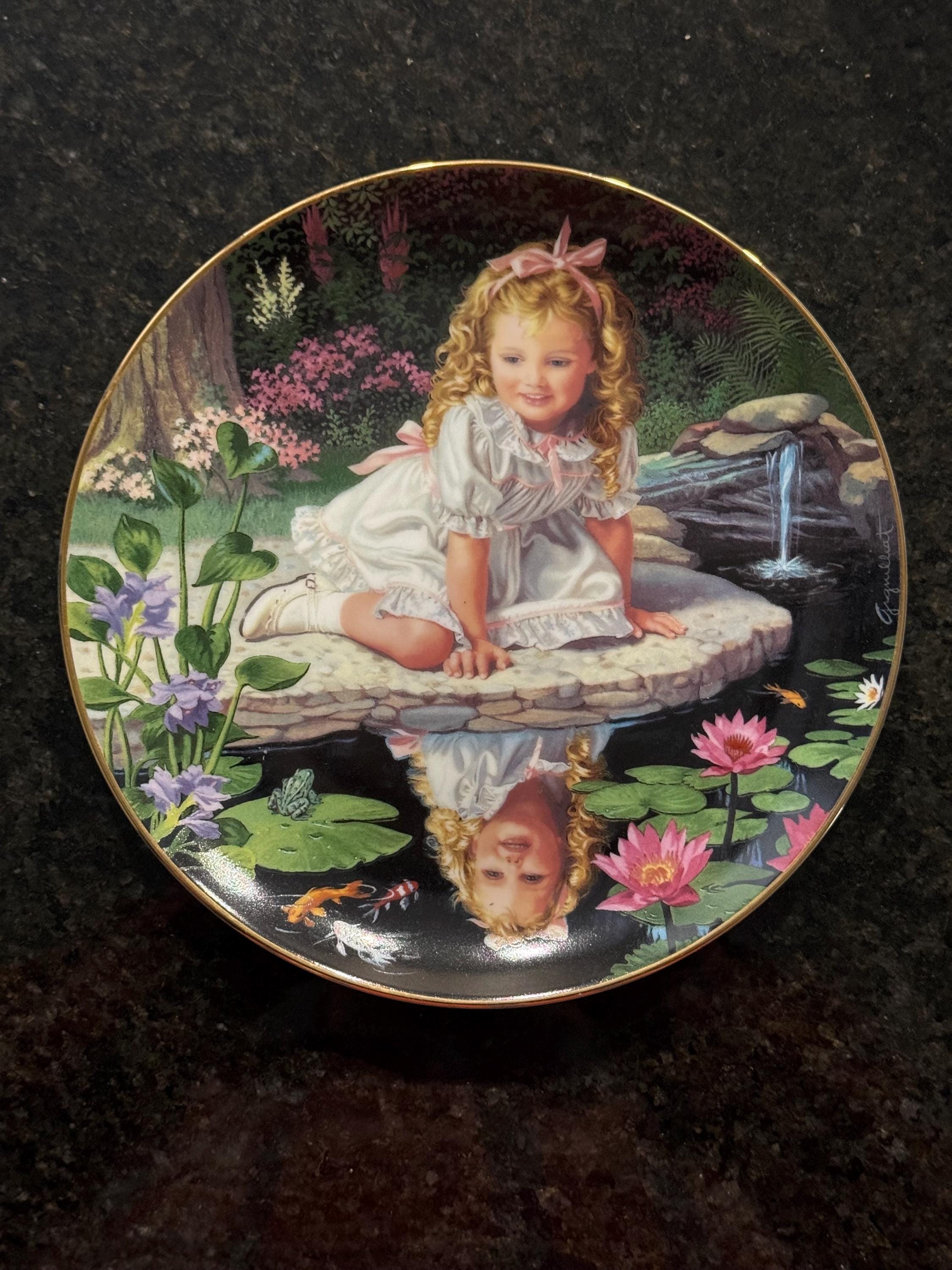 Elaine Gignilliat Cintage Collectors Plate, Plate# C1116 “mothers Child ...