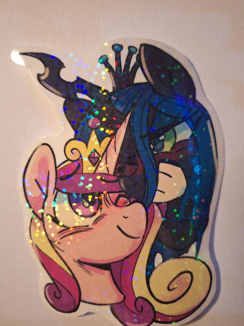 My Little Pony Holographic Vinyl Sticker | Shipped Pairs | Character ...