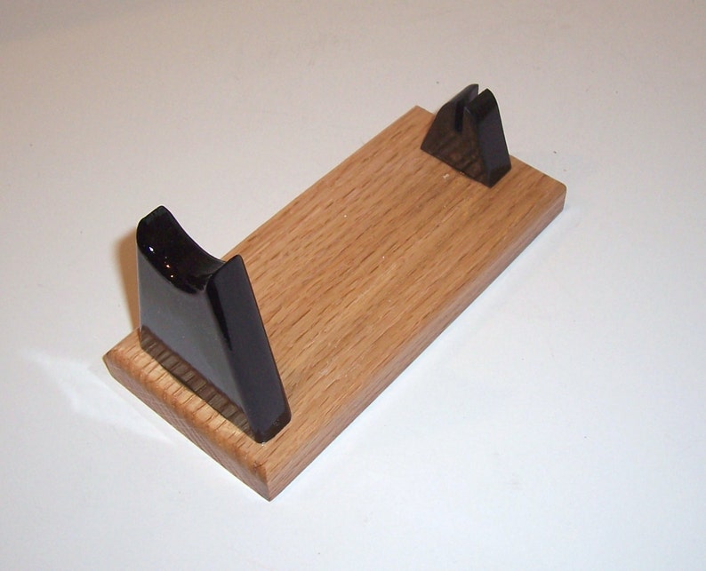 Large Fixed Blade Knife Display Stand Gloss Oak Base Gloss - Etsy
