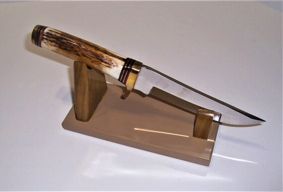 Large Fixed Blade Knife Display Stand Tan MDF Base / Solid - Etsy