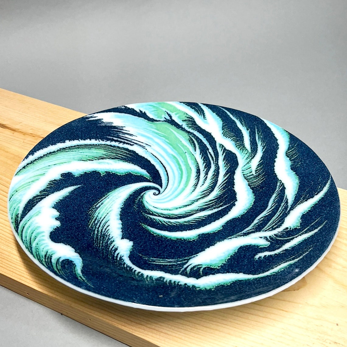 The Big Wave Plate - Etsy