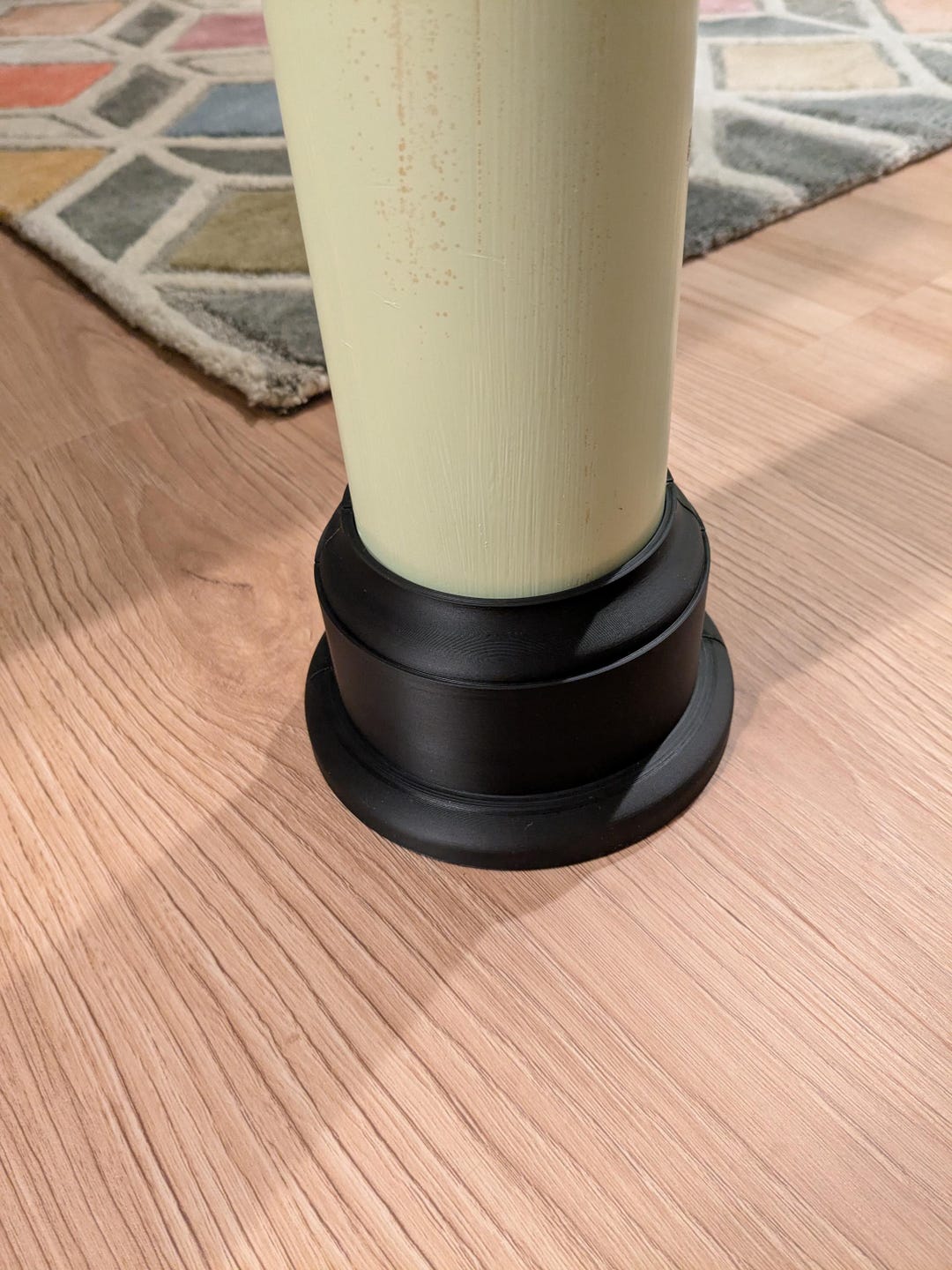 Black Baseboard Trim With Shoe Base for Lally Column - Profile 623 - Etsy
