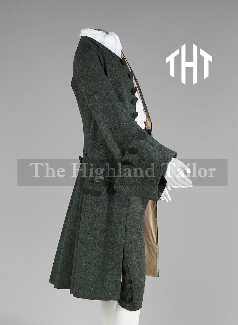 1750s Wool Gentleman's Suit | Colonial Reenactment Outfit - Etsy