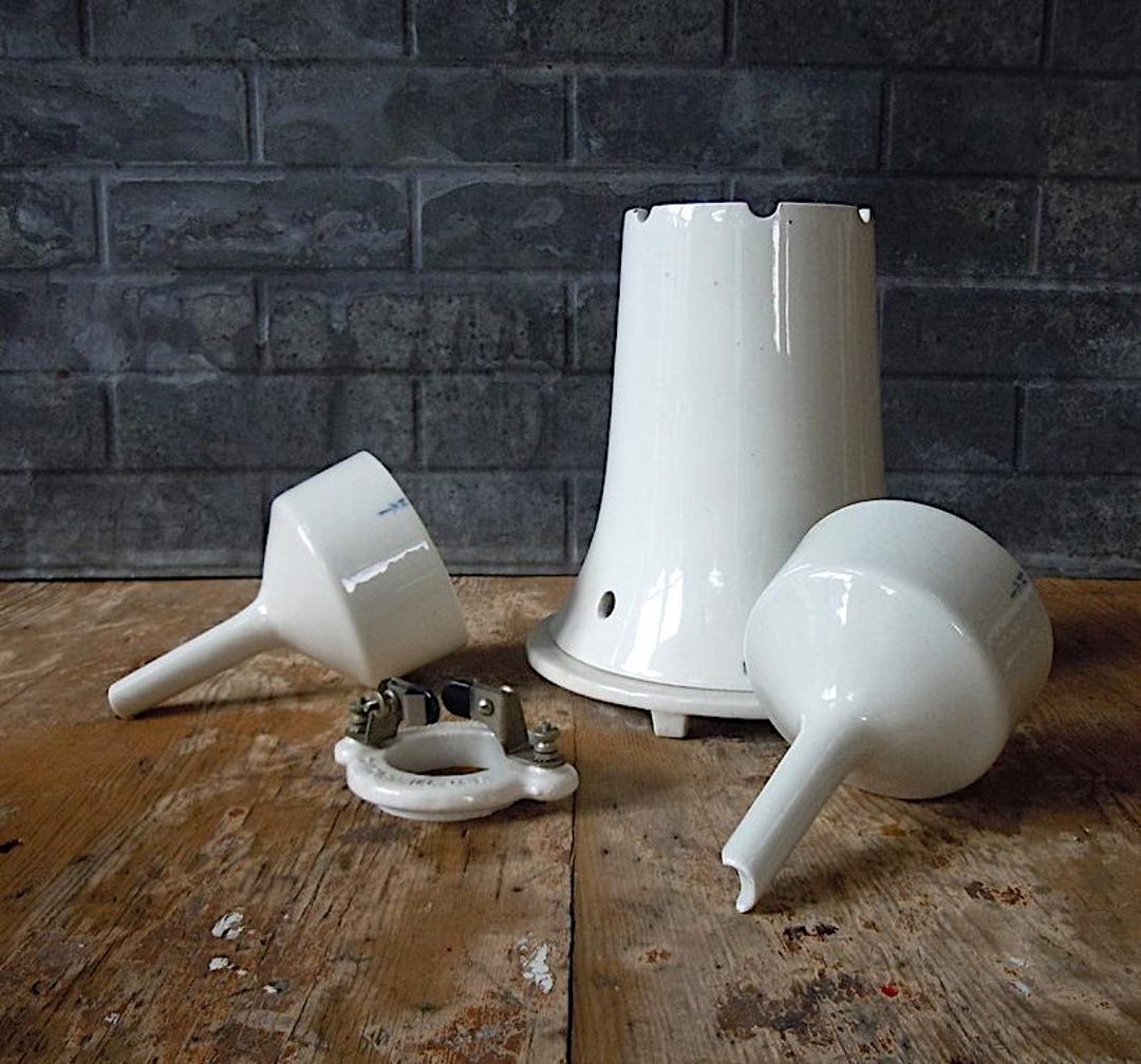 Antique Science Laboratory Porcelain Group / Weird Science / Laboratory ...