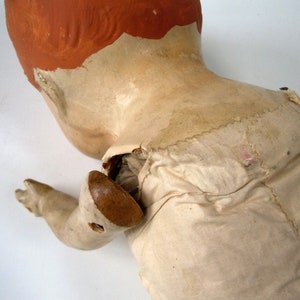 Vintage Distressed Composite Doll / Creepy Surreal Odd Beautiful ...