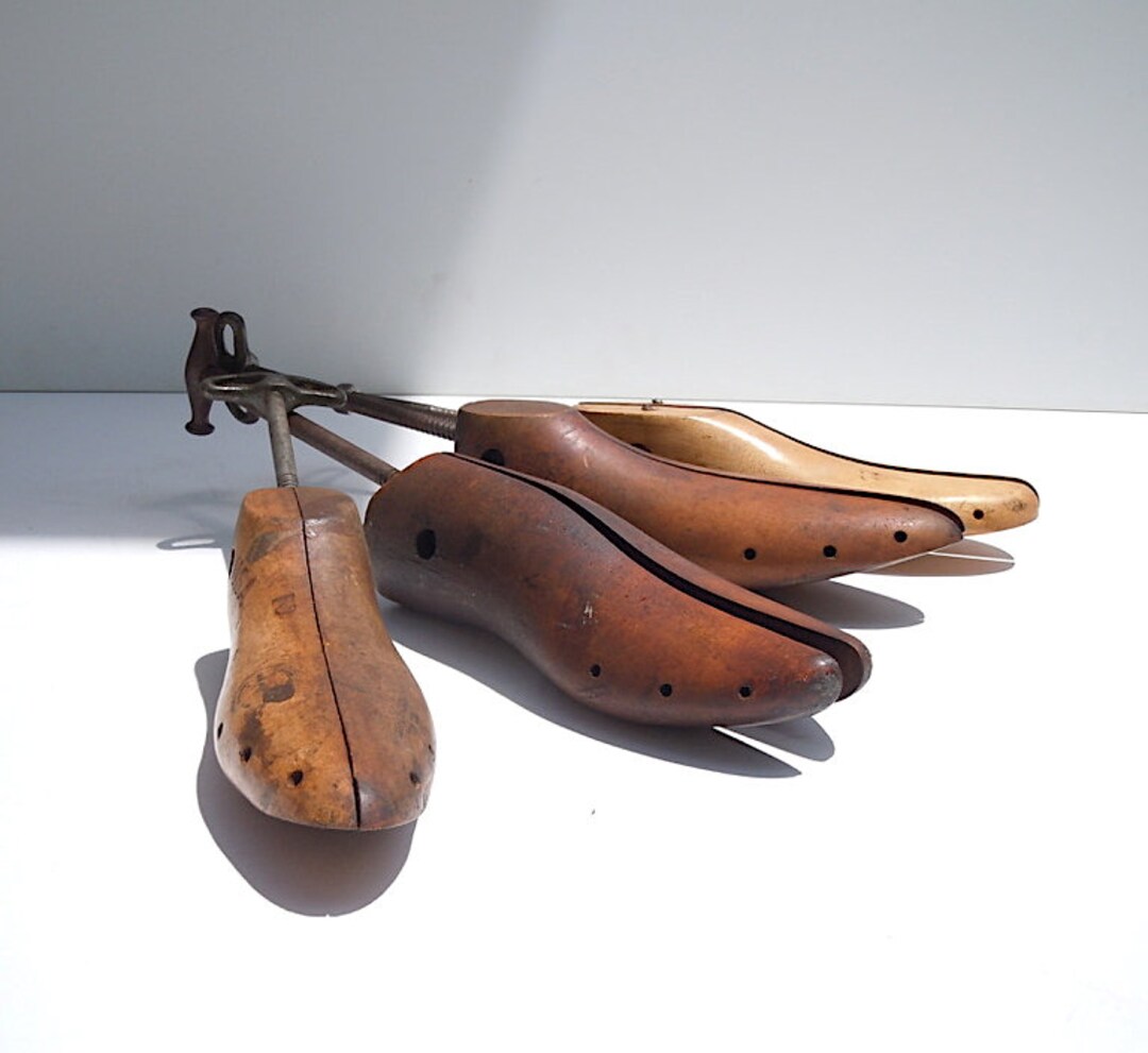 Antique Shoe Forms / Vintage Shoe Form / Shoe Care / Wood Form / Shoe ...
