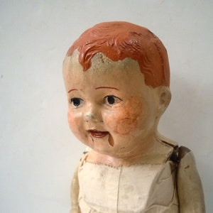 Vintage Distressed Composite Doll / Creepy Surreal Odd Beautiful ...