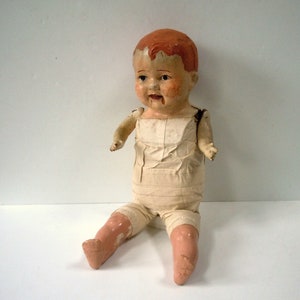 Vintage Distressed Composite Doll / Creepy Surreal Odd Beautiful ...