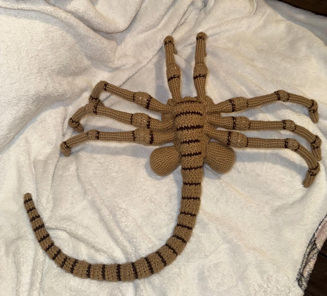 Facehugger Alien Crochet Pattern - Etsy UK