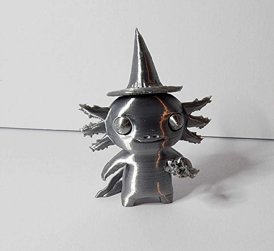 Axolotl Wizard Stl File! - Etsy