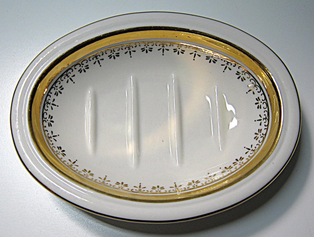 Antique Porcelain Soap Dish