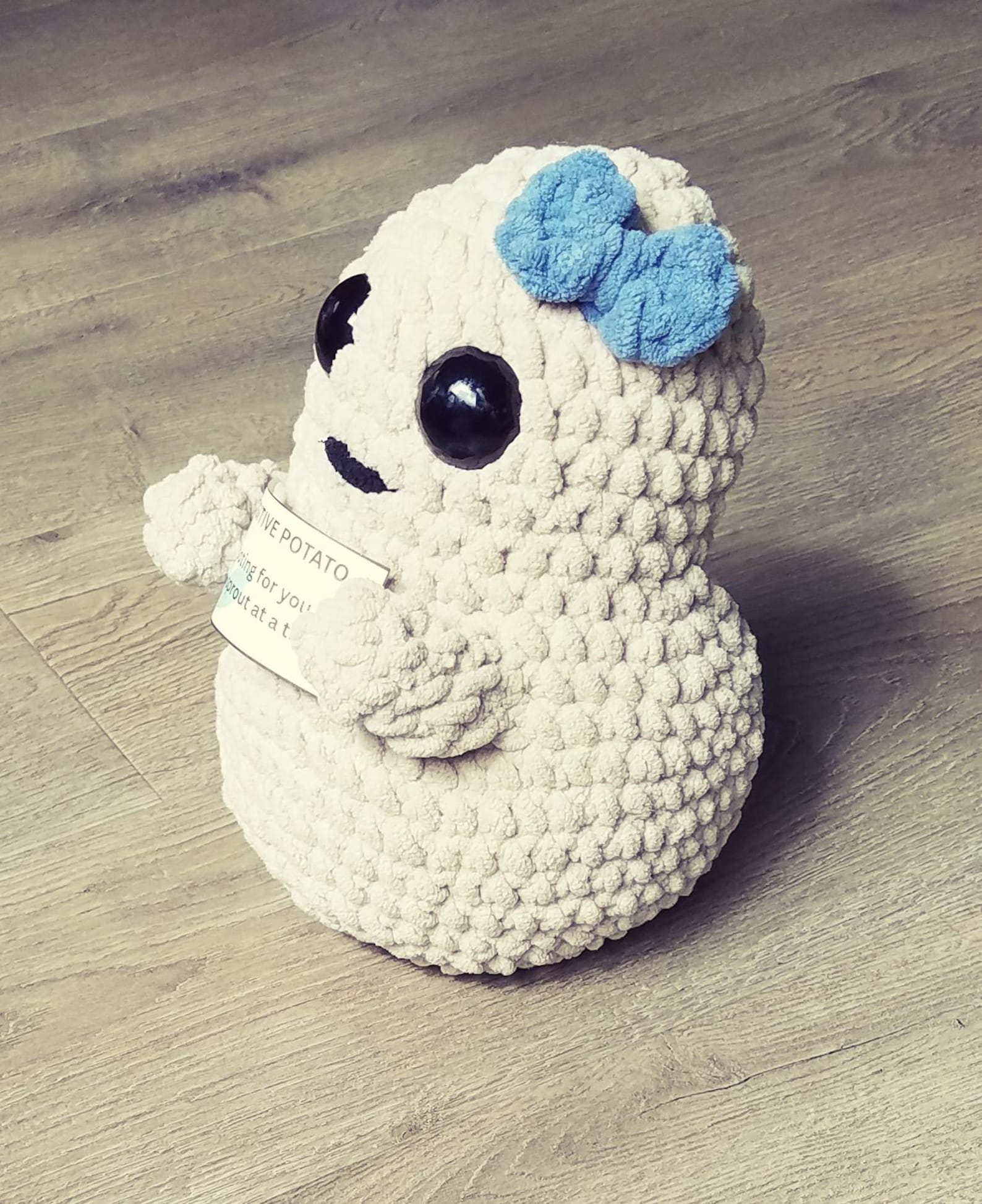 Positive Potato, Crochet Pattern, Emotional Support, Easy to Read ...