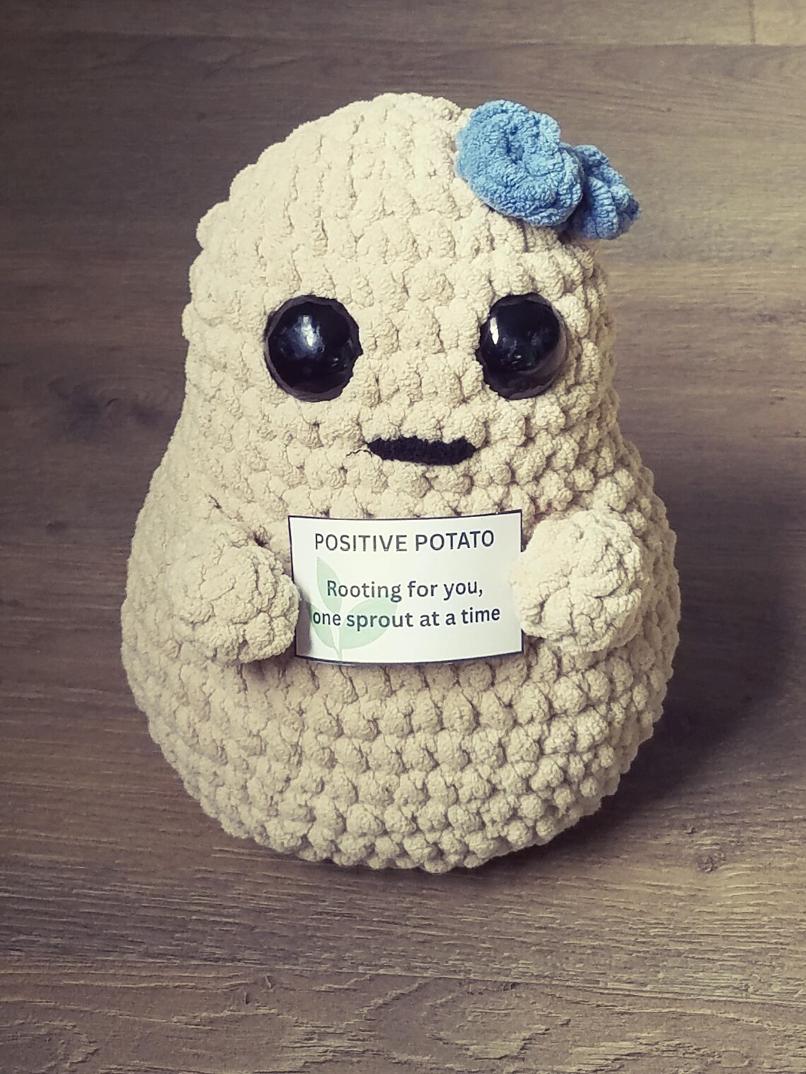 Positive Potato, Crochet Pattern, Emotional Support, Easy to Read ...