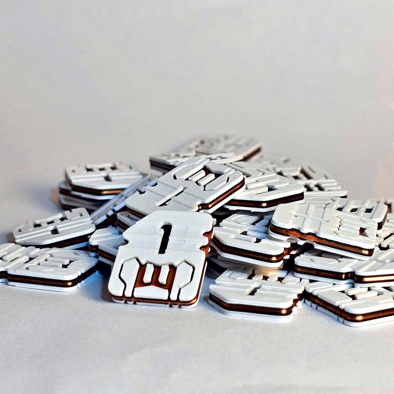 Credit Token Upgrades Compatible With Clank! in Space™ or Other Sci Fi ...
