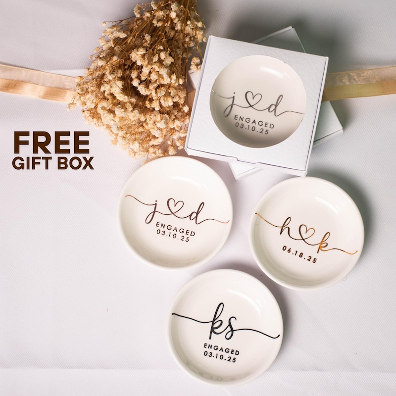 Engagement Present Ring - Etsy UK