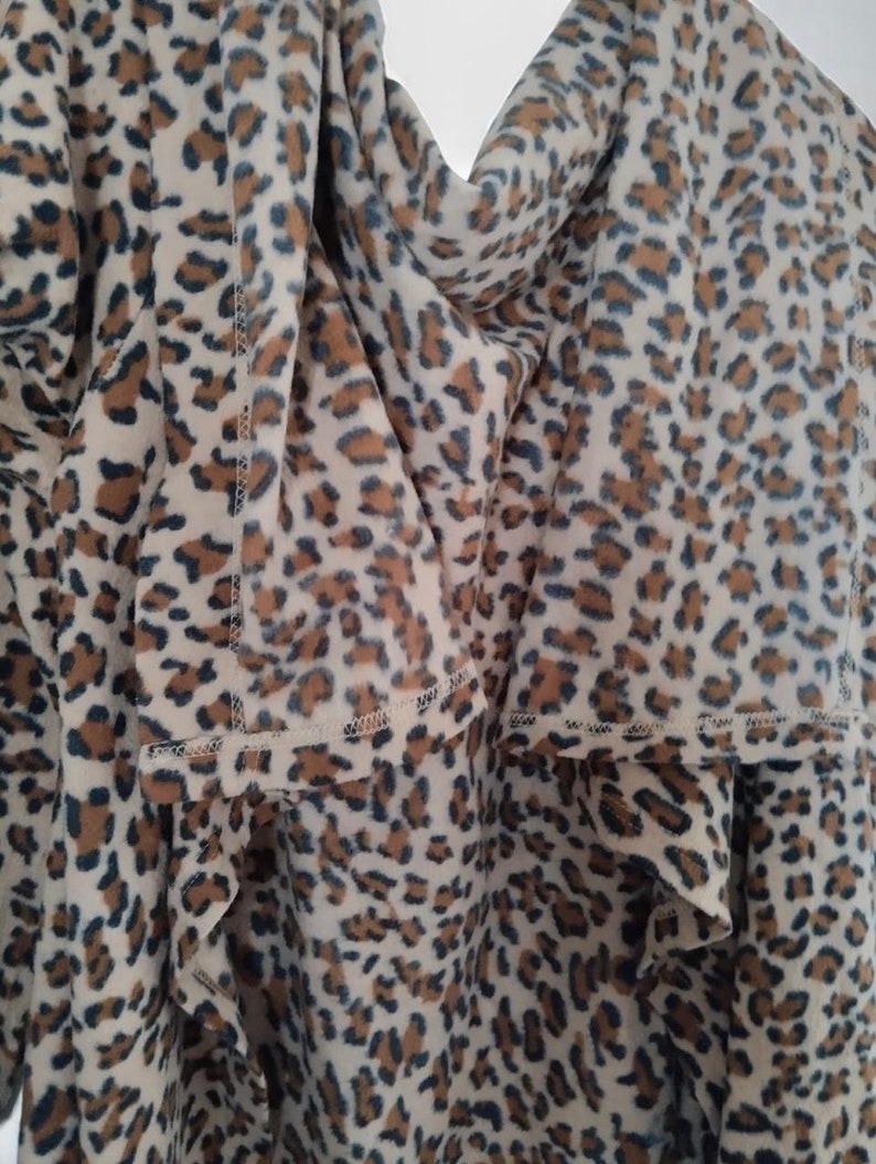 Leopard Animal Print, Snuggie,oversized.in Good Condition.70long. - Etsy