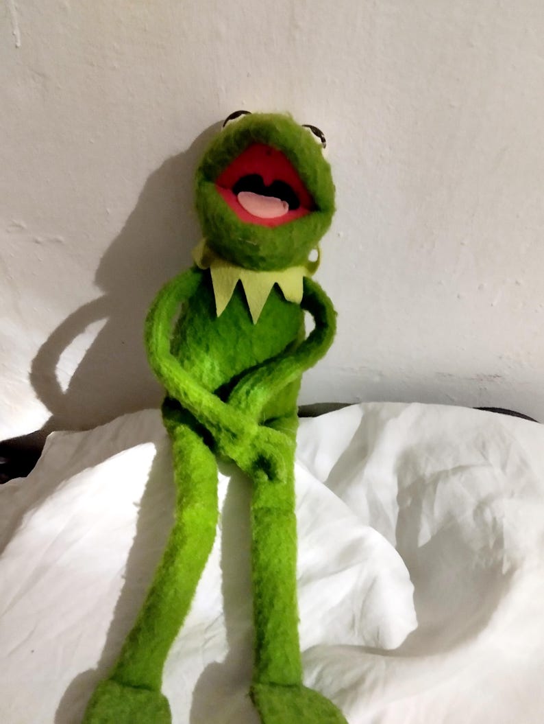 Jim Henson's,kermit the Frog,1976. - Etsy
