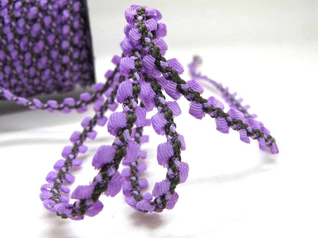 3 Yards 9mm Rococo Trim, Floral Rococo Trim Base, Vintage Design Flower ...