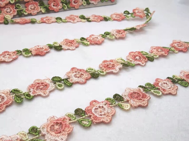 20mm Floral Venice Lace Ombre Rococo Floral Rose Trim - Etsy